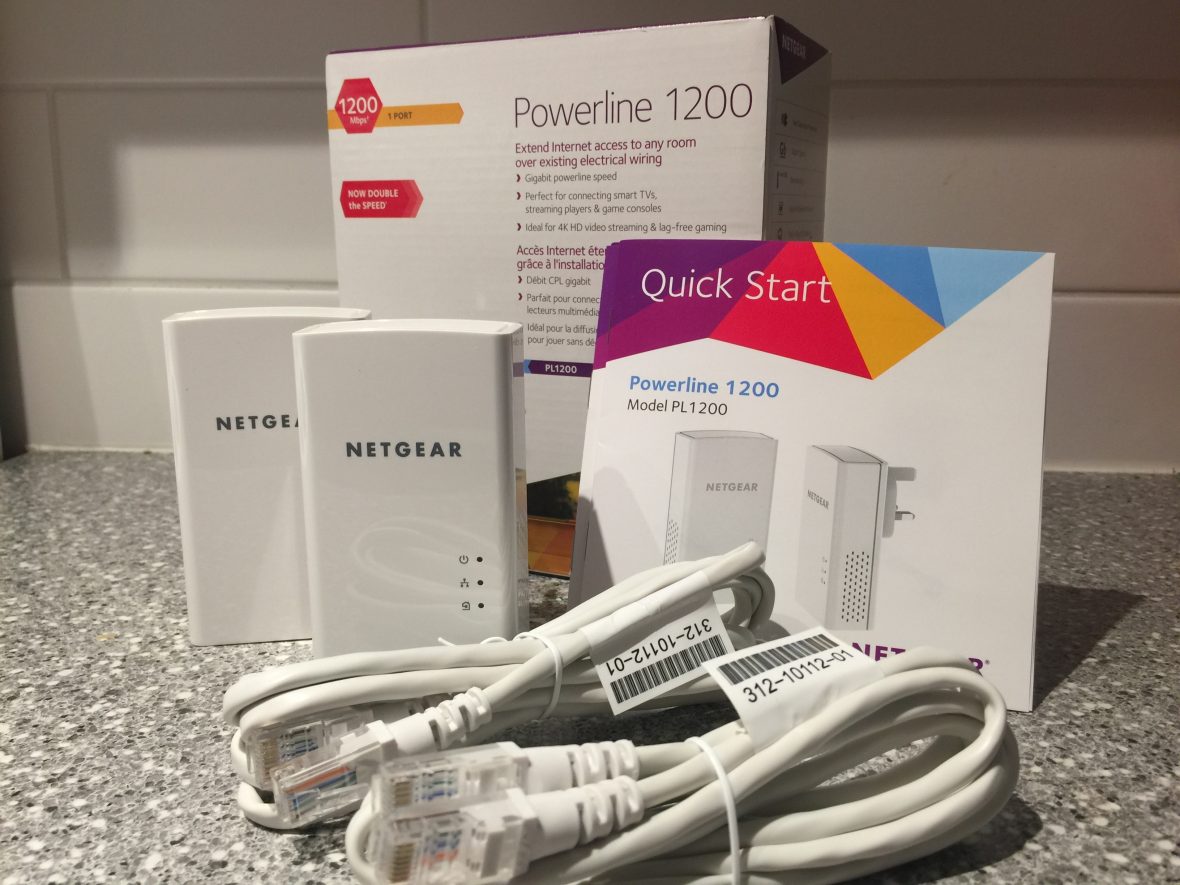 Product Review: Netgear Powerline PL1200 Extend Your Network | A Dad's ...